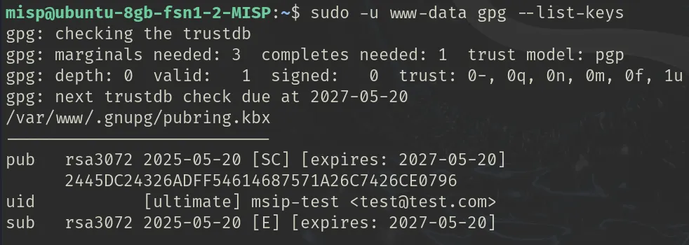 Guide: How to setup a personal MISP instance - Xerxes Viper